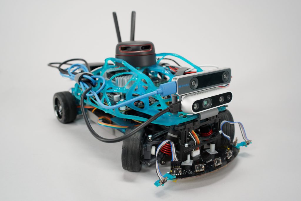 A small-sized model of an unmanned vehicle – Laboratory PSPOD